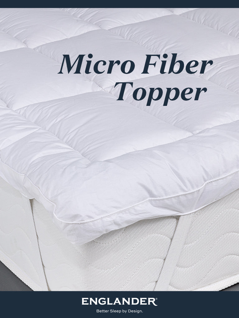 Micro Fiber Mattress Topper – Englander-eg