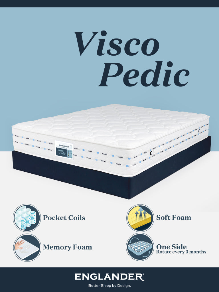 Visco Pedic mattress – Englander-eg